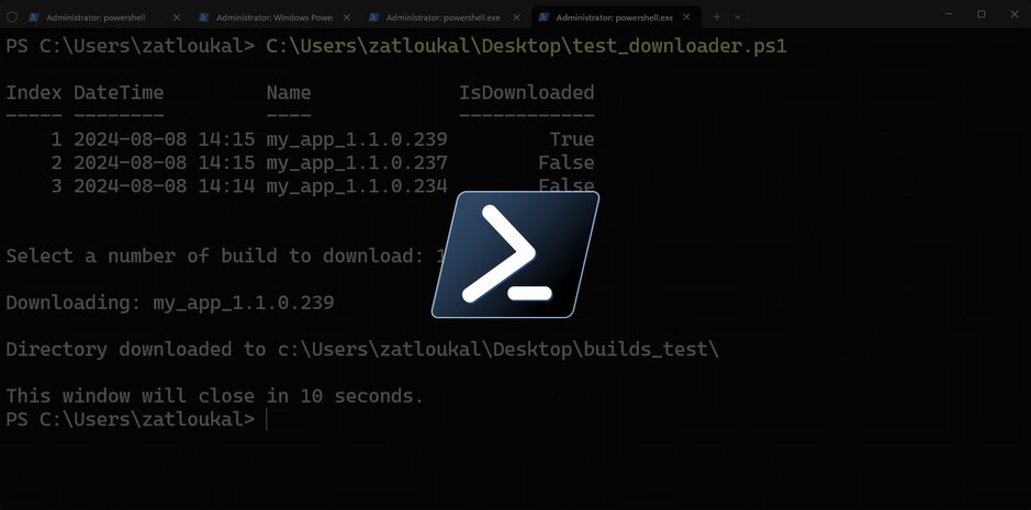 Downloading Folders Using PowerShell | Edhouse